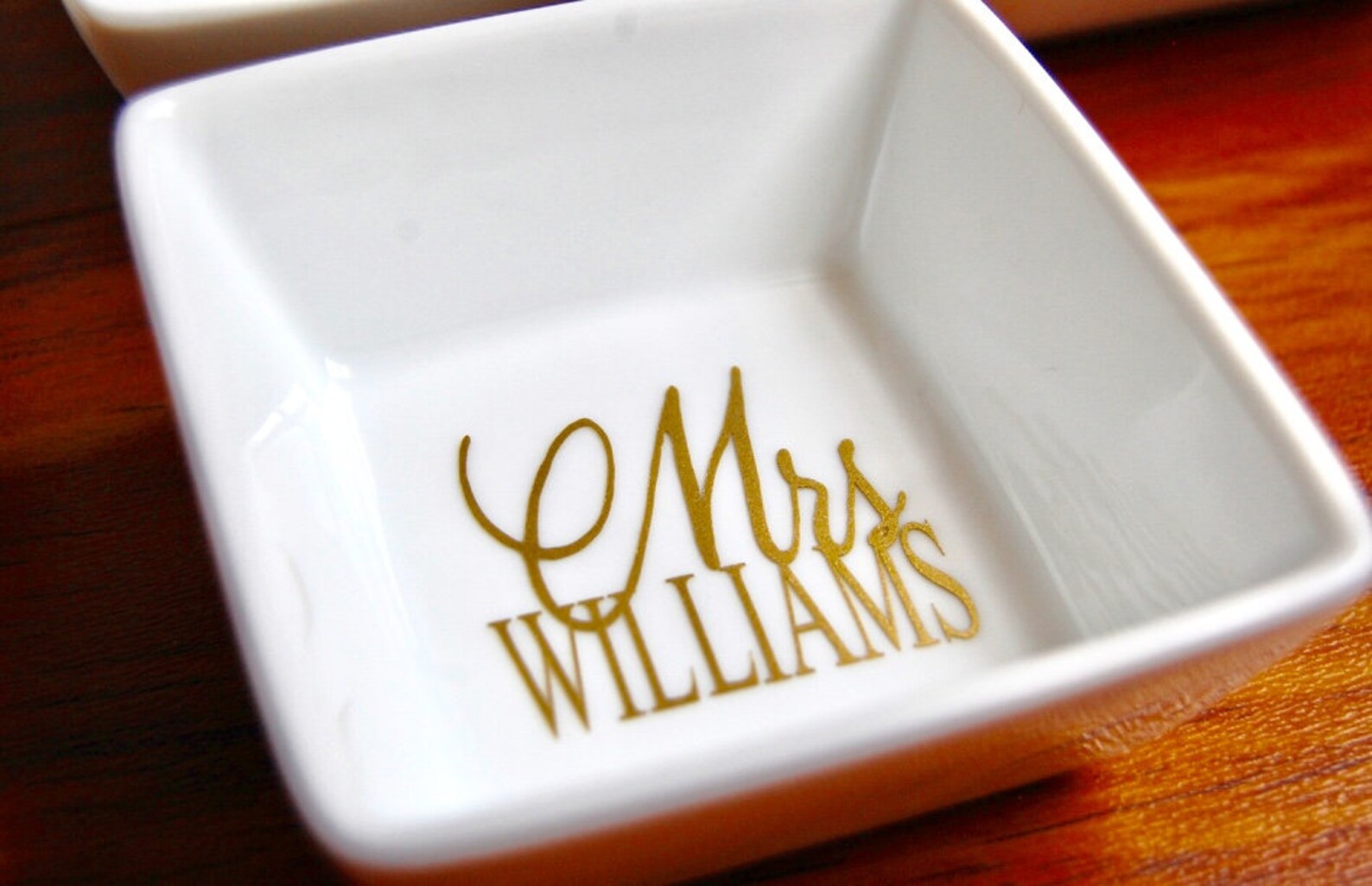 Monogrammed Ring Dish, Personalized Bridal Party Gift - Etsy