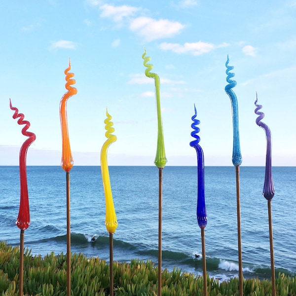 Glass Squiggles - Etsy