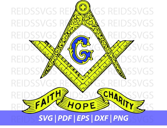 Square and Compass SVG for Cutting Machines Cricut | Etsy