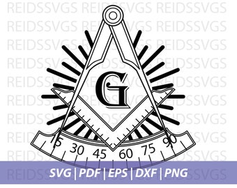 Masonic / Freemason SVG / DXF / PNG File Cutting File for - Etsy