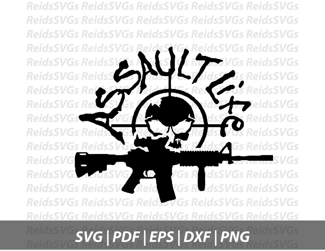 Assault Life SVG for Cutting Machines, Instant Download, Cricut ...