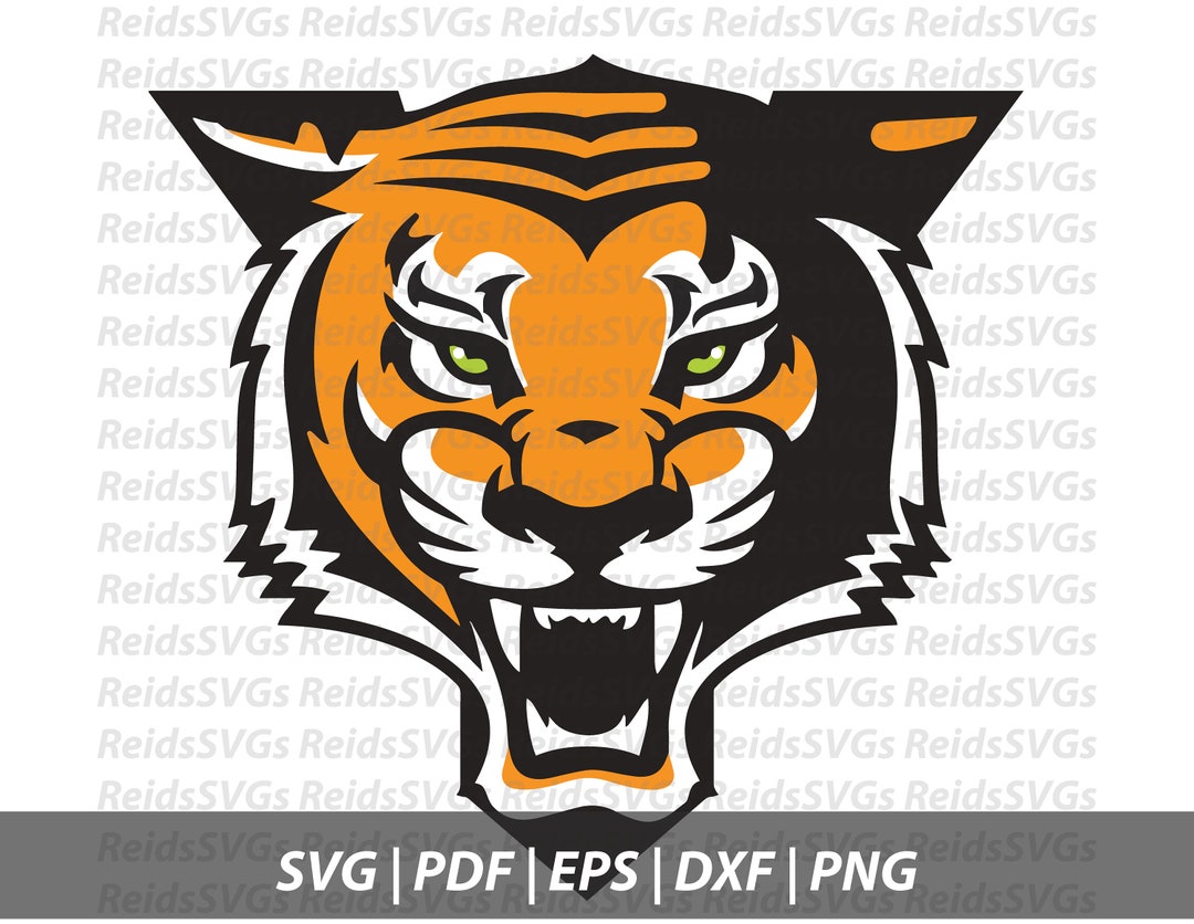 Tiger SVG for Cutting Machines, SVG Files, Clipart, Circut, Cutting ...