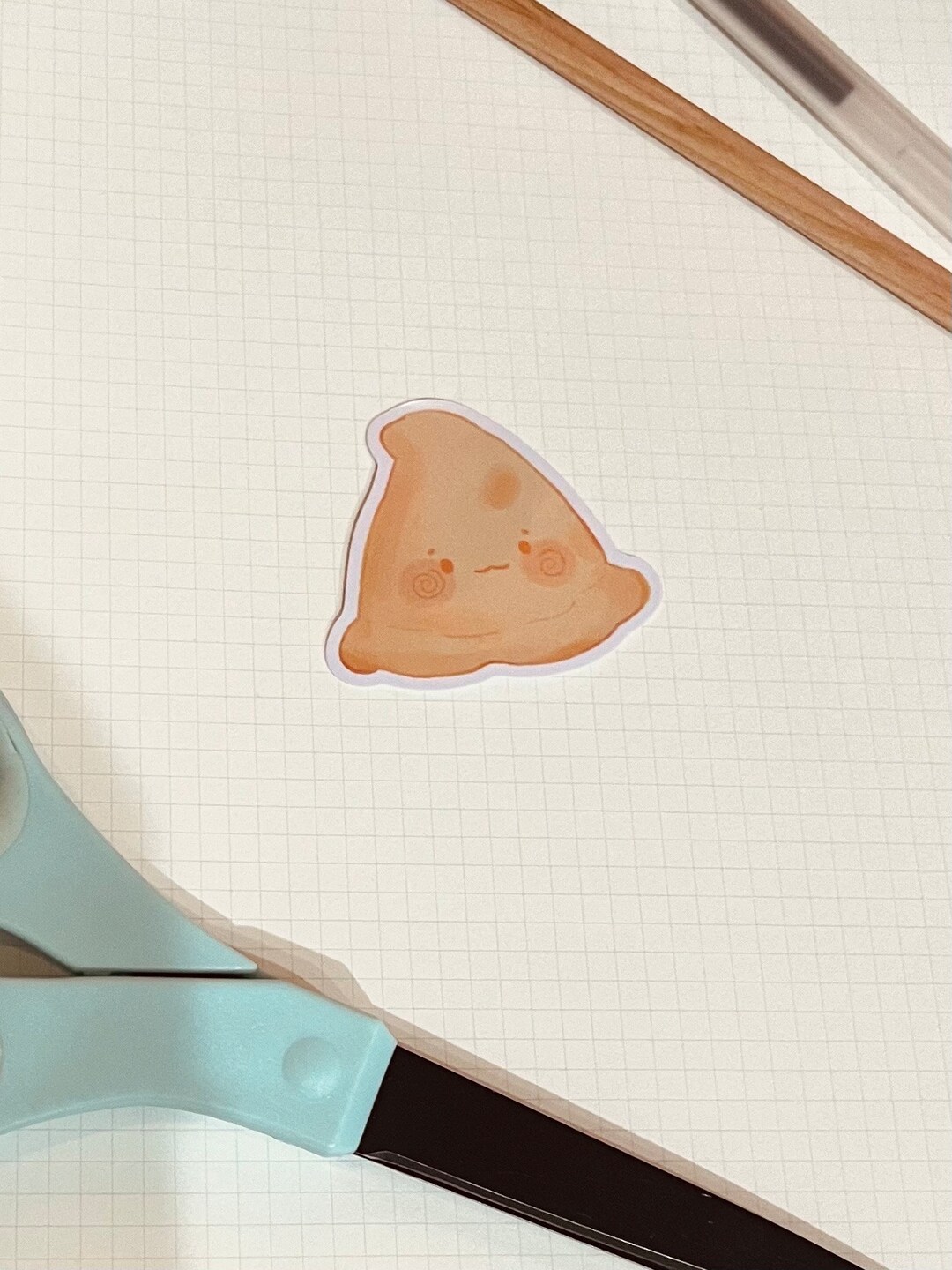 Samosa Friend || Desi Chaat Sticker - Etsy