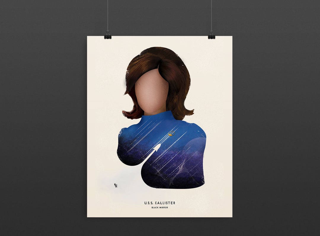 U.S.S. Callister Poster - Inspired by Black Mirror - Etsy
