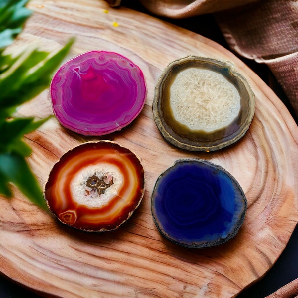 Agate Coasters - Etsy