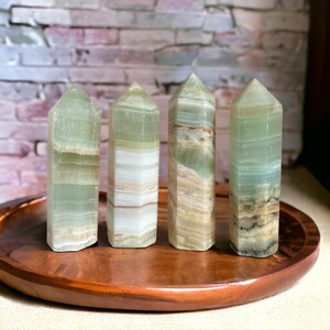Caribbean Calcite Crystal Towers - Luna by Louise, Crystal Shop UK ...