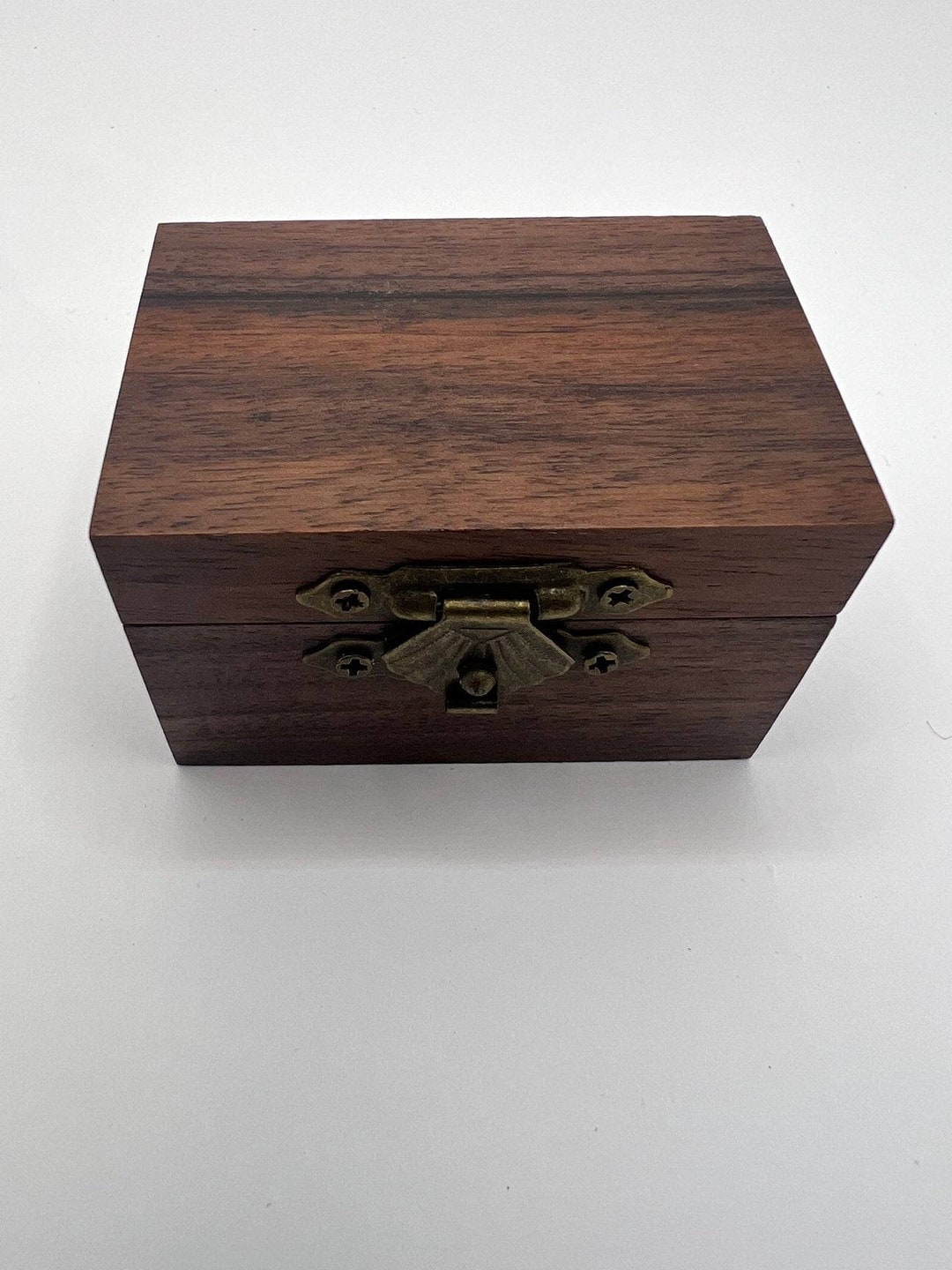 Hardwood Ring Box, Walnut, Olive Wood - Etsy