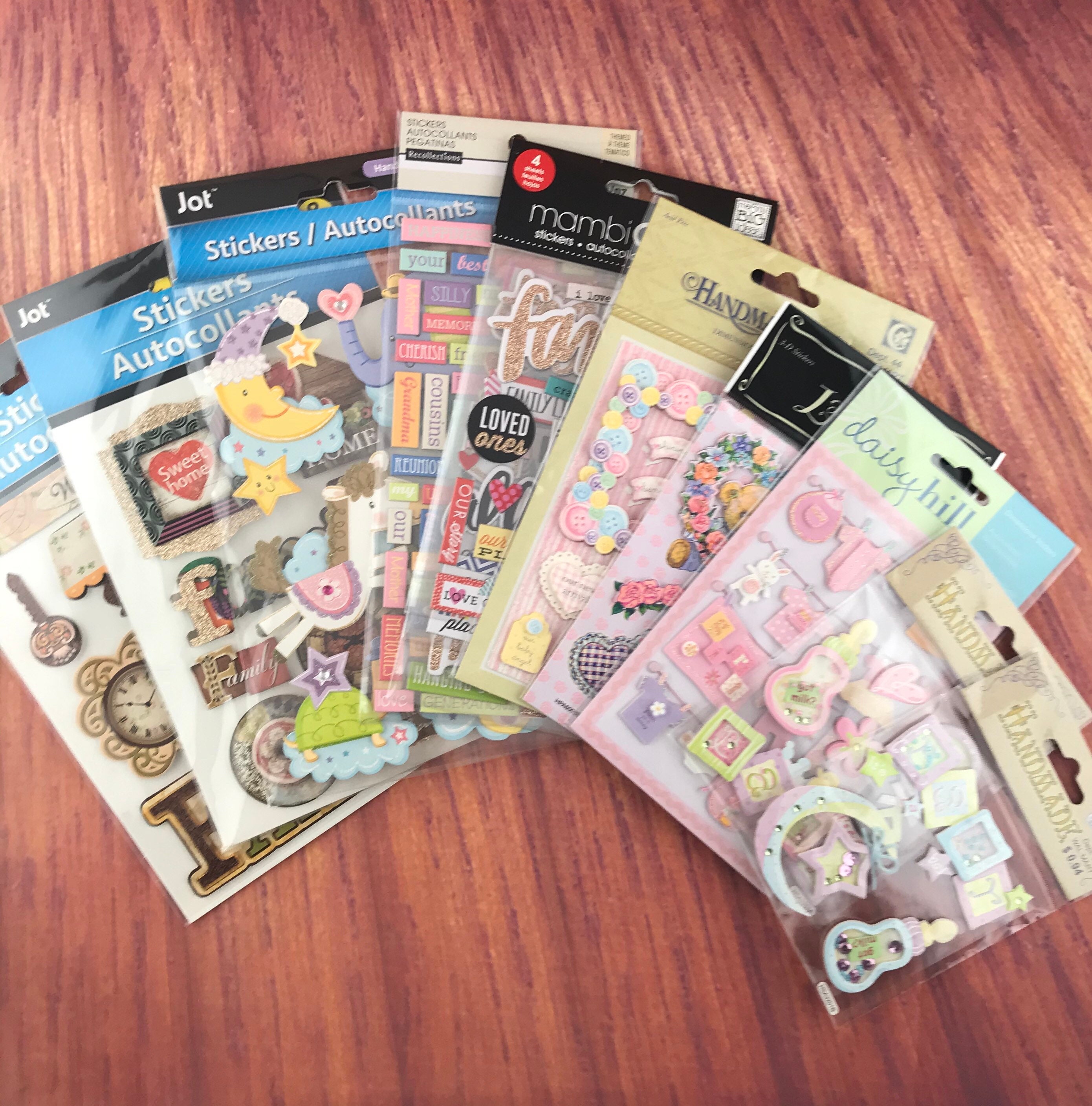 Stickers Scrapbooks Scrapbooking Cards Card Making - Etsy
