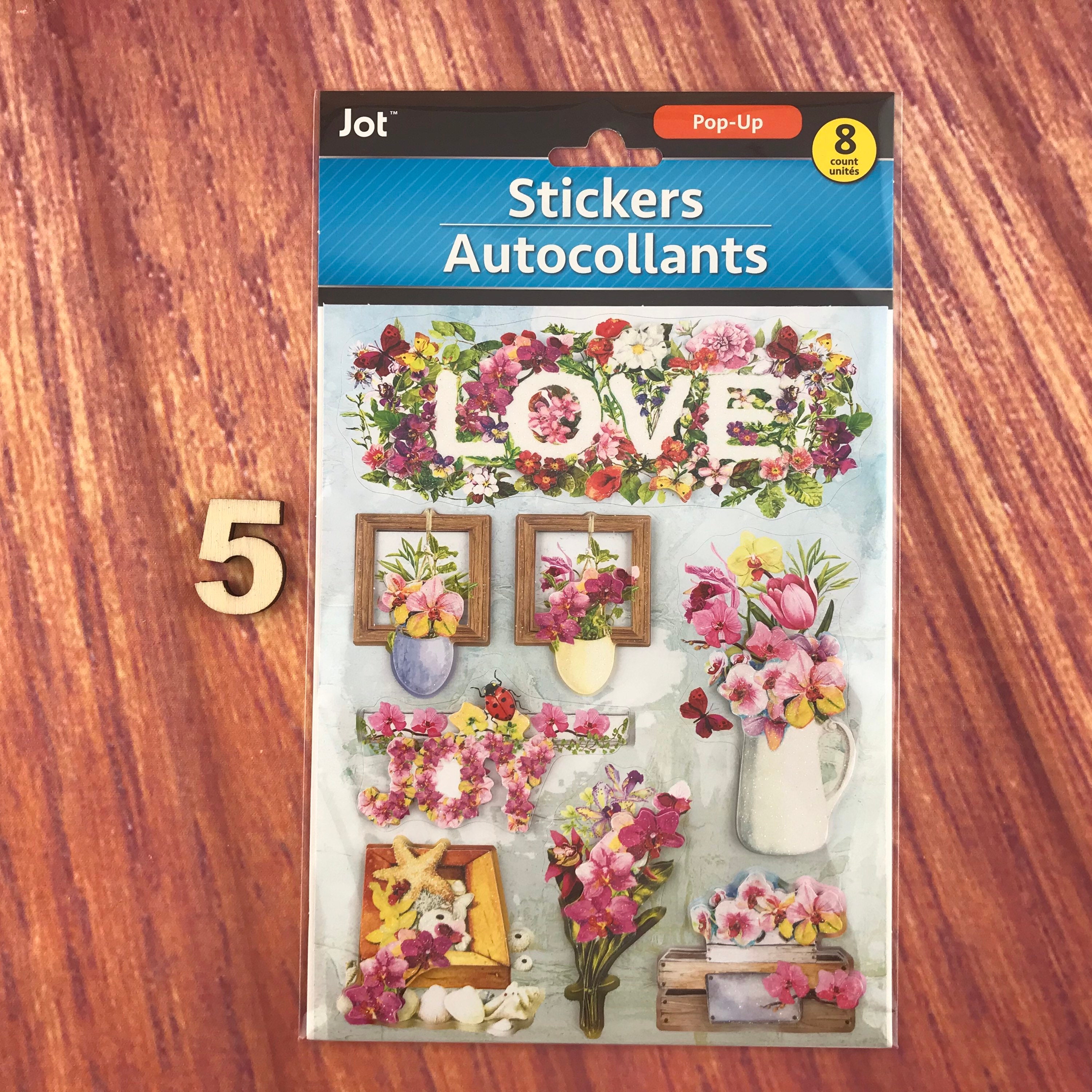 Stickers Scrapbook Scrapbooking Cards Posters Love | Etsy