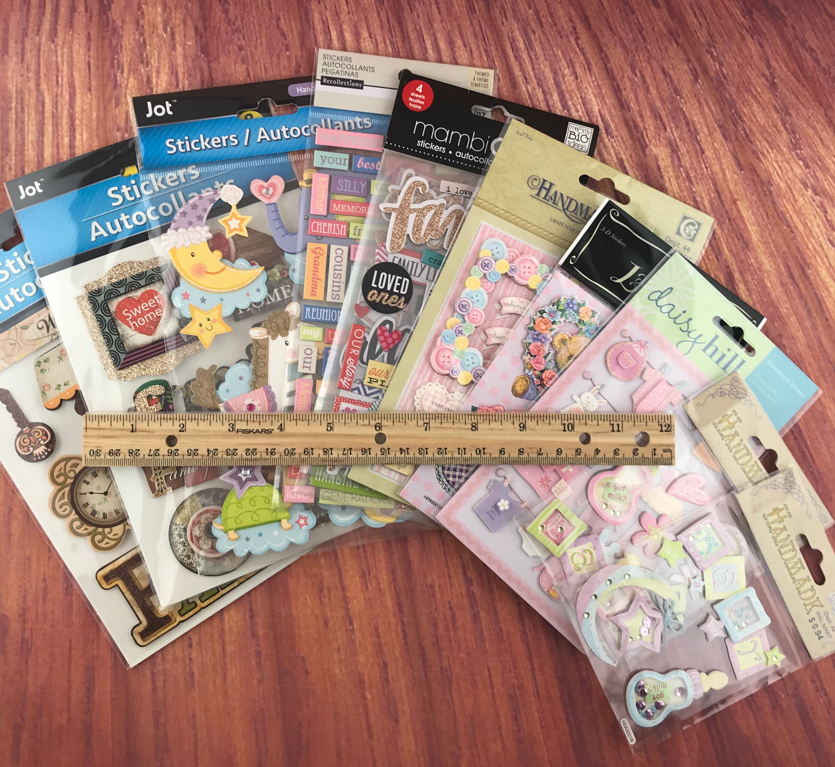 Stickers Scrapbooks Scrapbooking Cards Card Making - Etsy