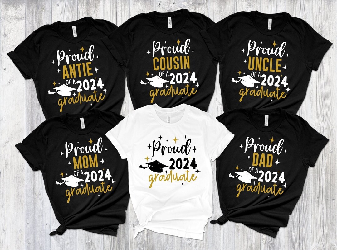 Proud Custom Graduation 2024, 2024 Custom Graduation Shirt, Proud ...