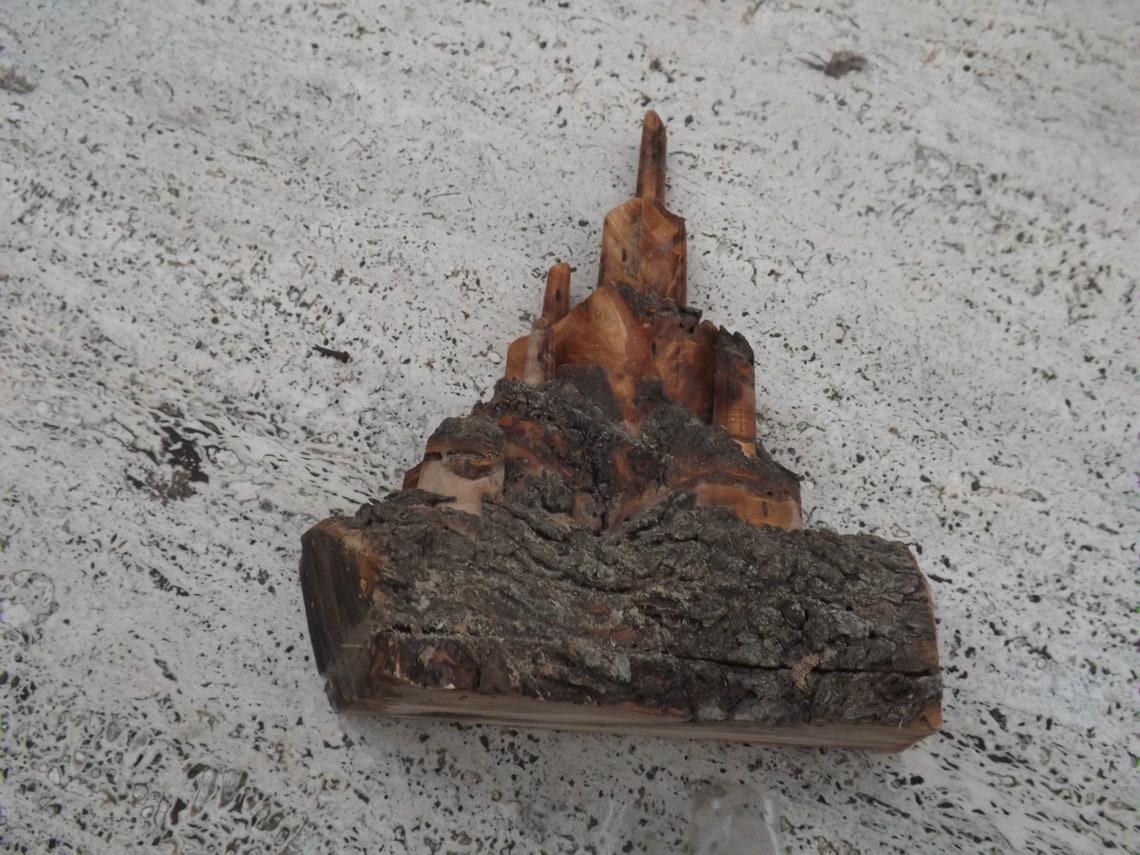 Olive Wood Pop-up Castle - Etsy