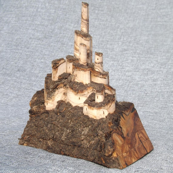 Olive Wood Pop-up Castle - Etsy