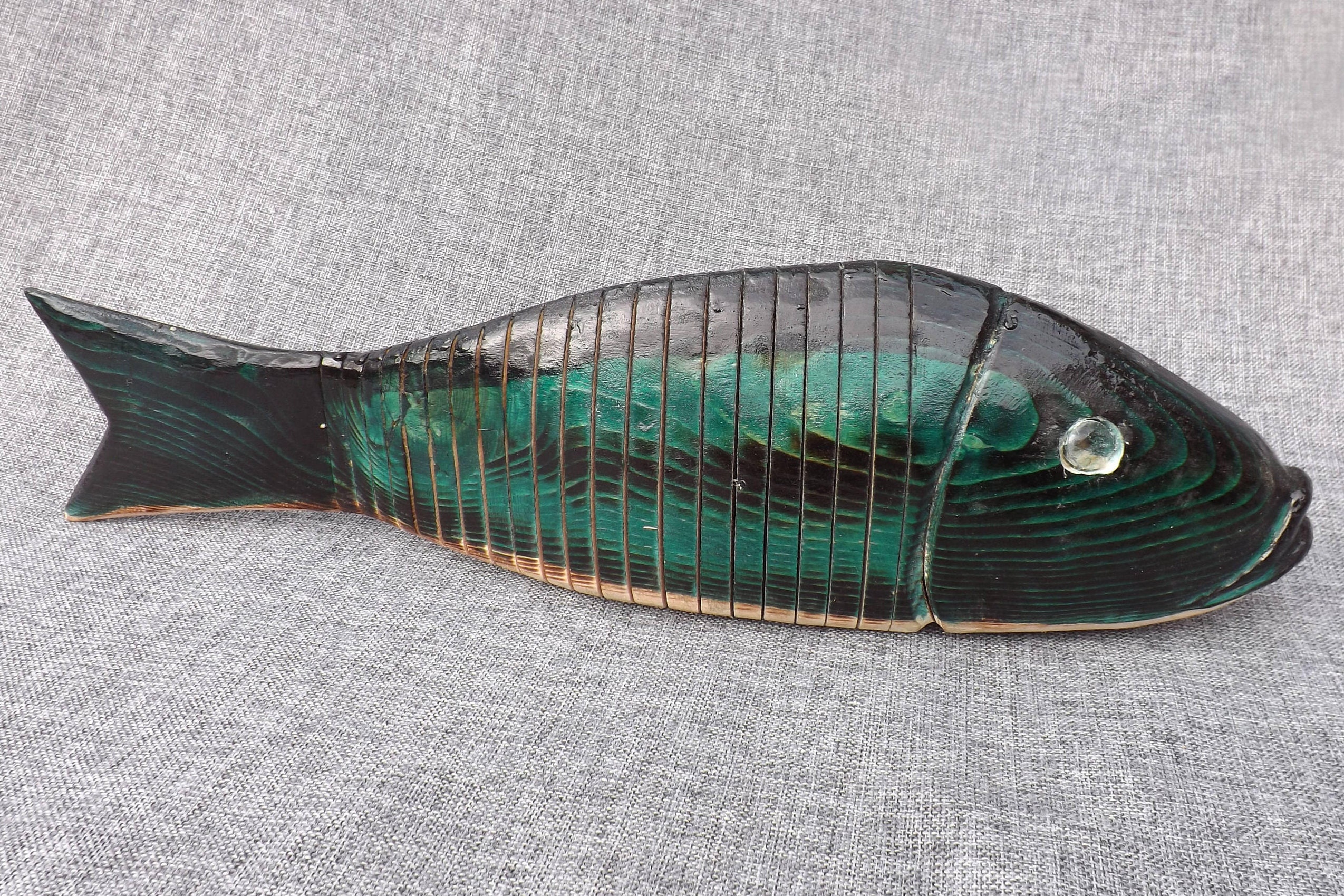 Handmade Wooden Carp Fish With Realistic Movement - Etsy