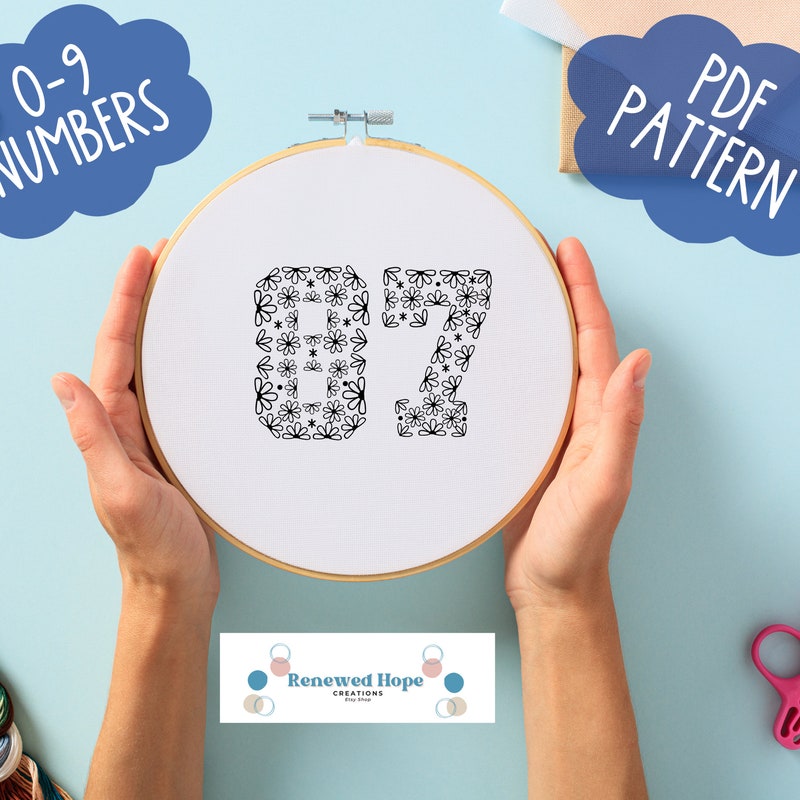 Hand Embroidery Patterns - Etsy