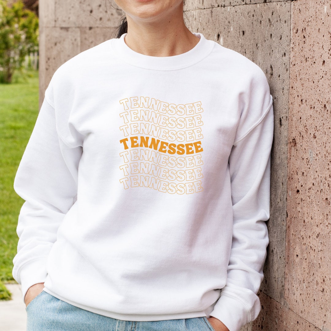 Tennessee Vols Word Wave SVG: Orange and White Game Day Design (digital ...