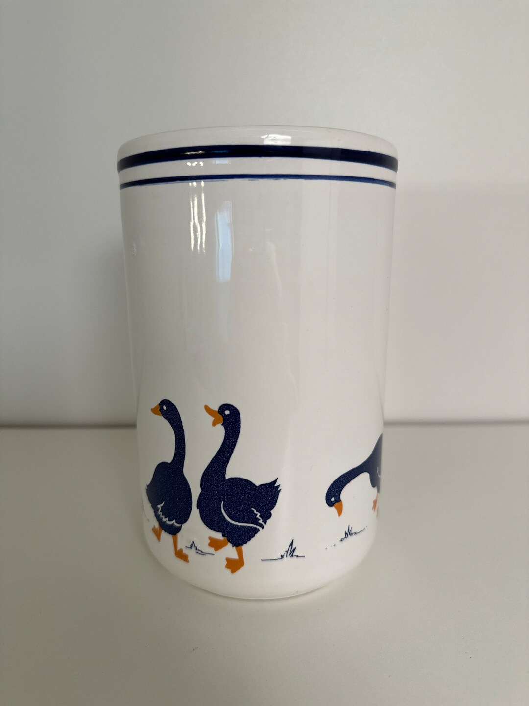 Vintage Rosenthal Netter Goose Ceramic Vase - Etsy