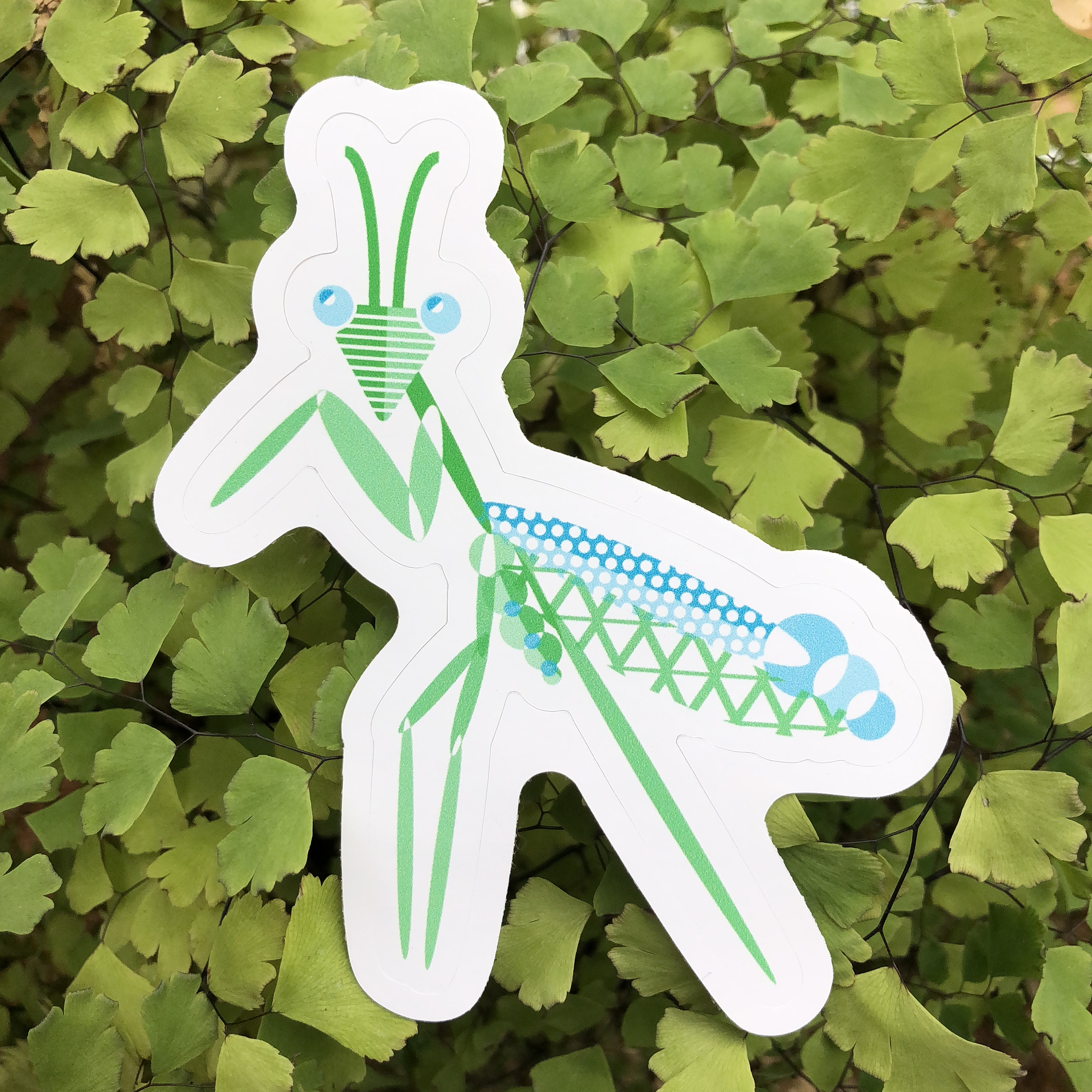 Praying Mantis Sticker - Etsy