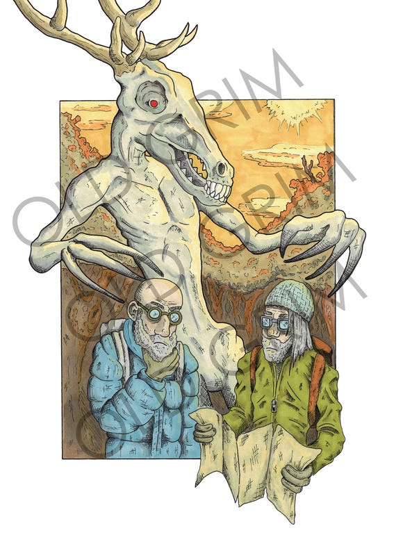 Wendigo Attack - Etsy