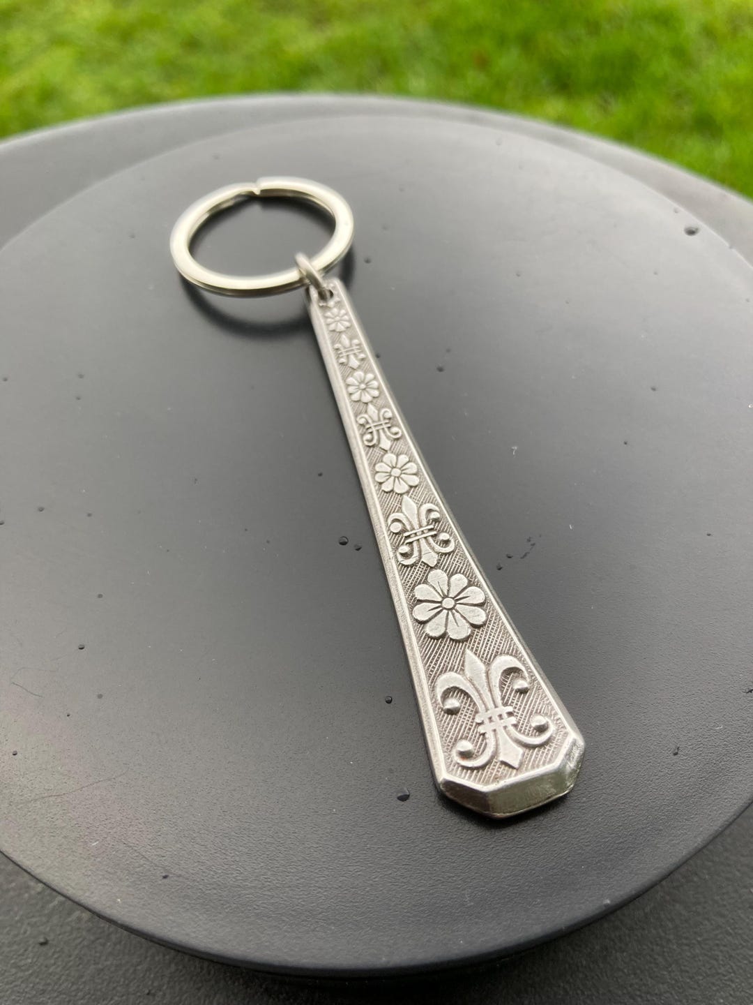 Spoon Keychain Fob Vintage Stainless Steel - Etsy