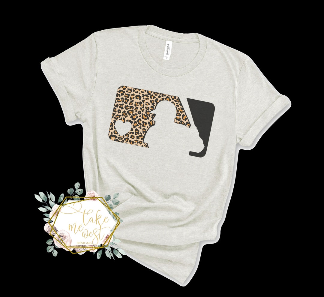 CUSTOM Baseball Leopard Shirt/ Baseball Tee / Baseball T-shirt/ Leopard ...