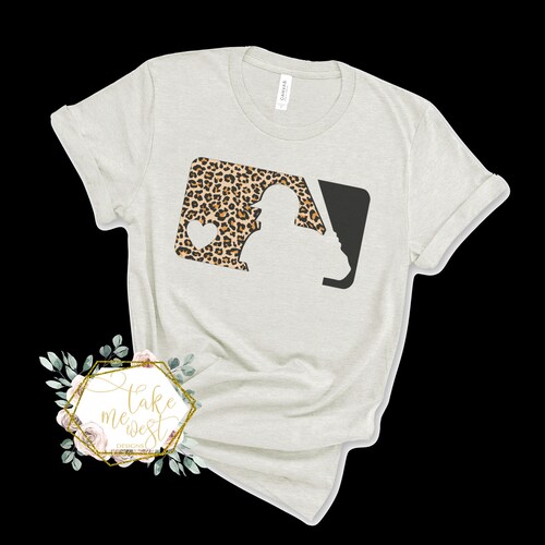 CUSTOM Baseball Leopard Shirt/ Baseball Tee / Baseball - Etsy