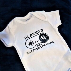 Player 3 Onesie Baby Boy or Baby Girl - Etsy