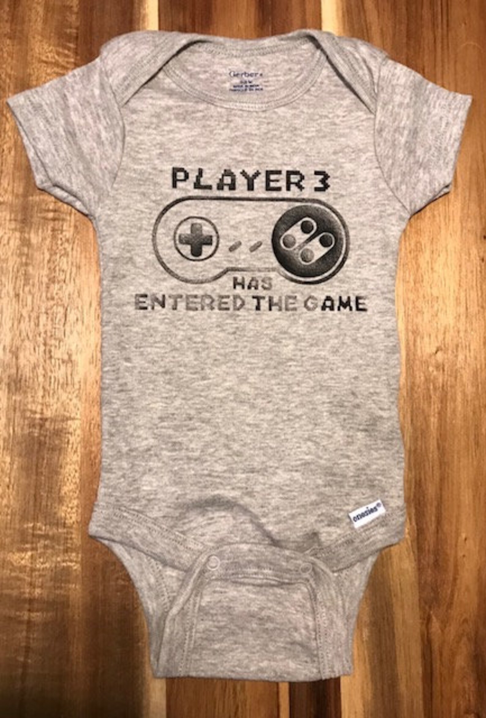 Player 3 Onesie Baby Boy or Baby Girl - Etsy