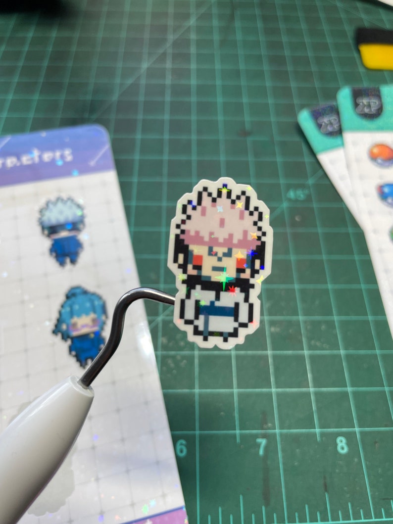 Jujutsu Kaisen Sprite Sticker Sheet for Water Bottles and Laptops 8 ...