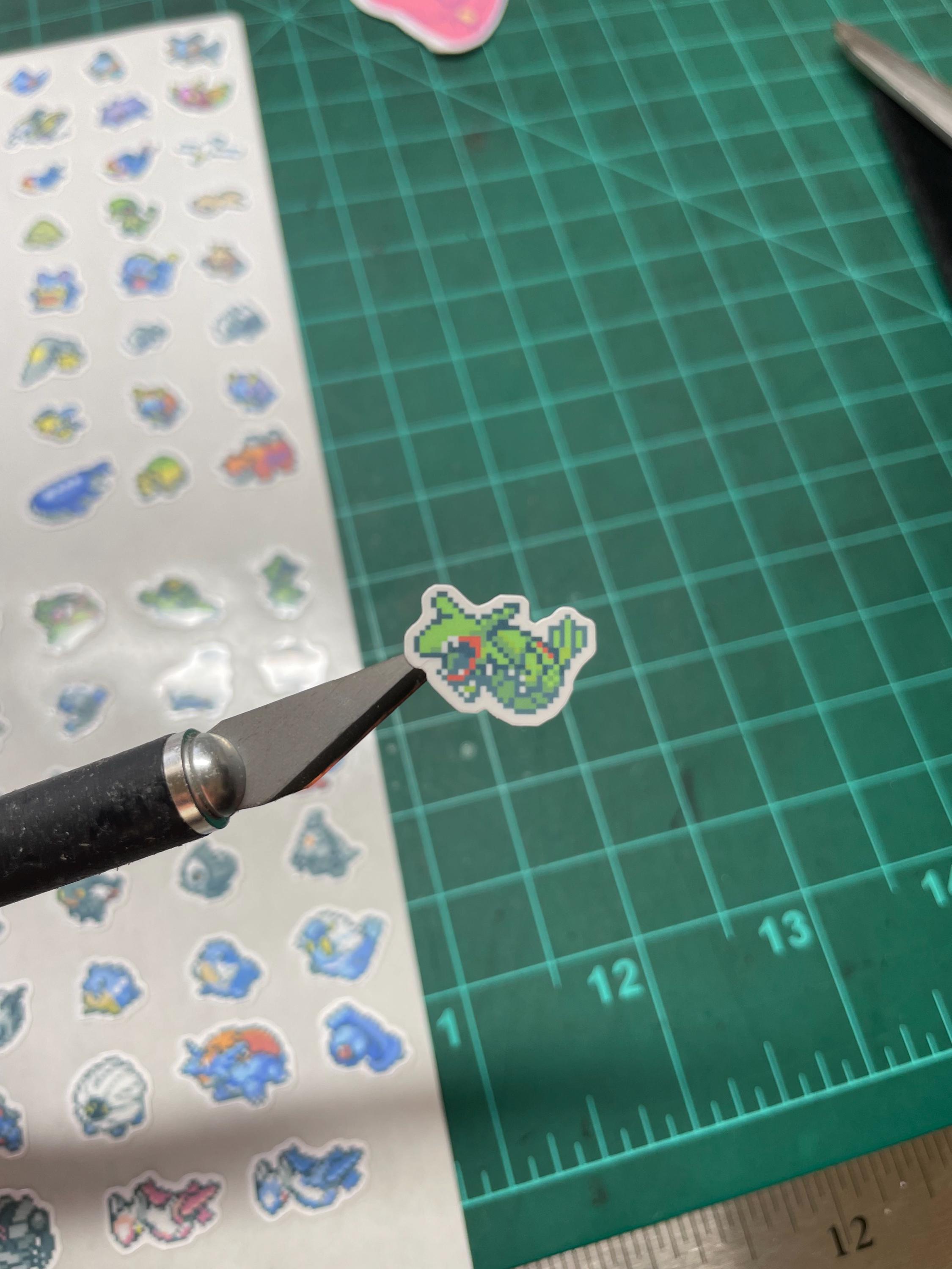 252-386 Hoenn Poke Sprites | Gen 3 Mini Vinyl Stickers - Etsy