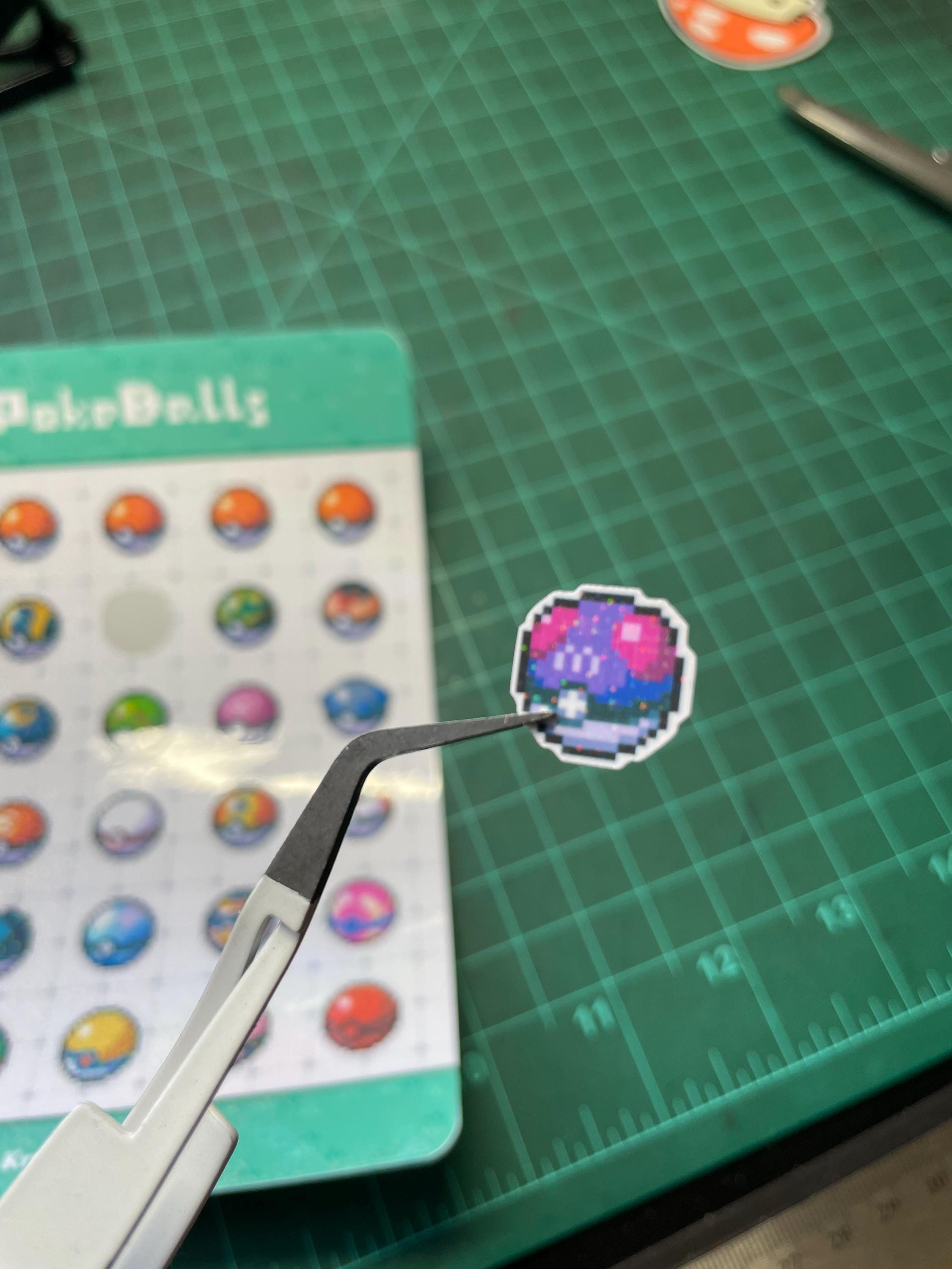 Pocket Ball Sprite Sticker Sheet for Water Bottles and Laptops (30 ...