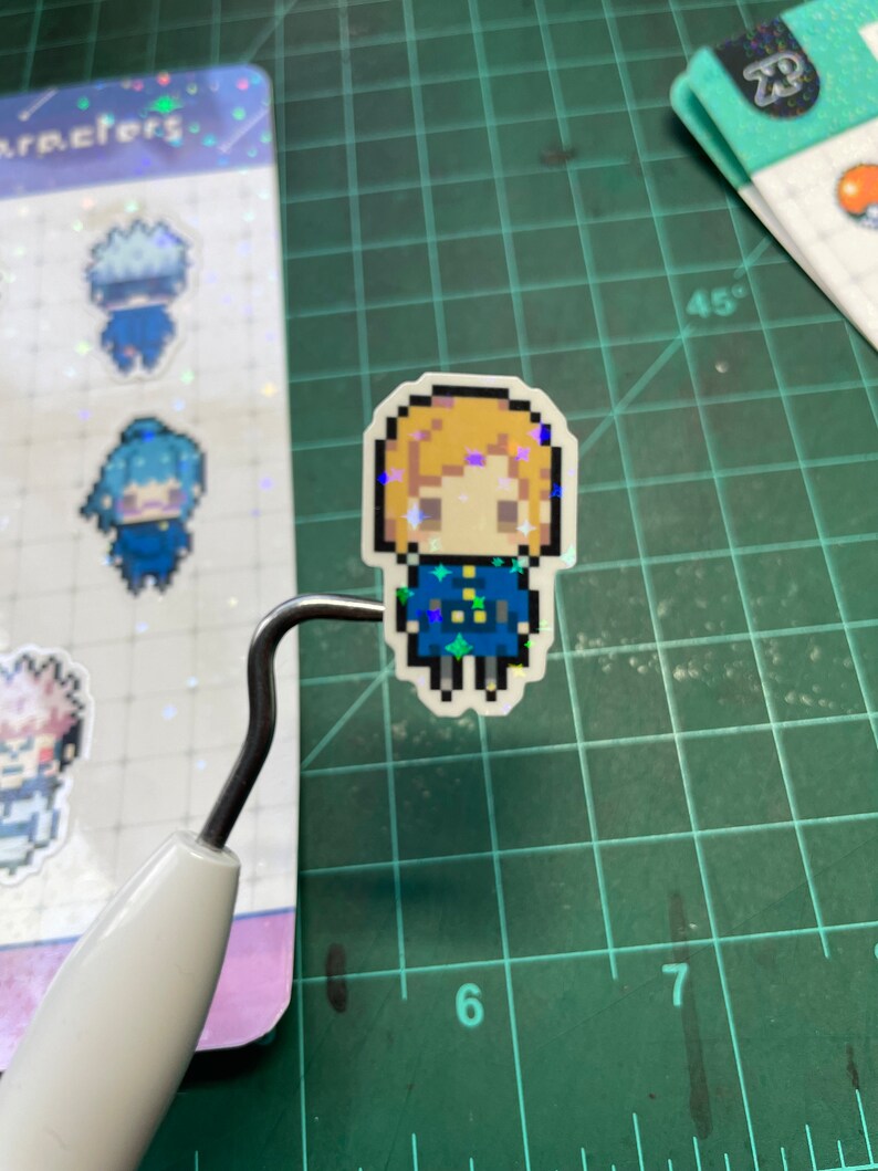 Jujutsu Kaisen Sprite Sticker Sheet for Water Bottles and Laptops 8 ...