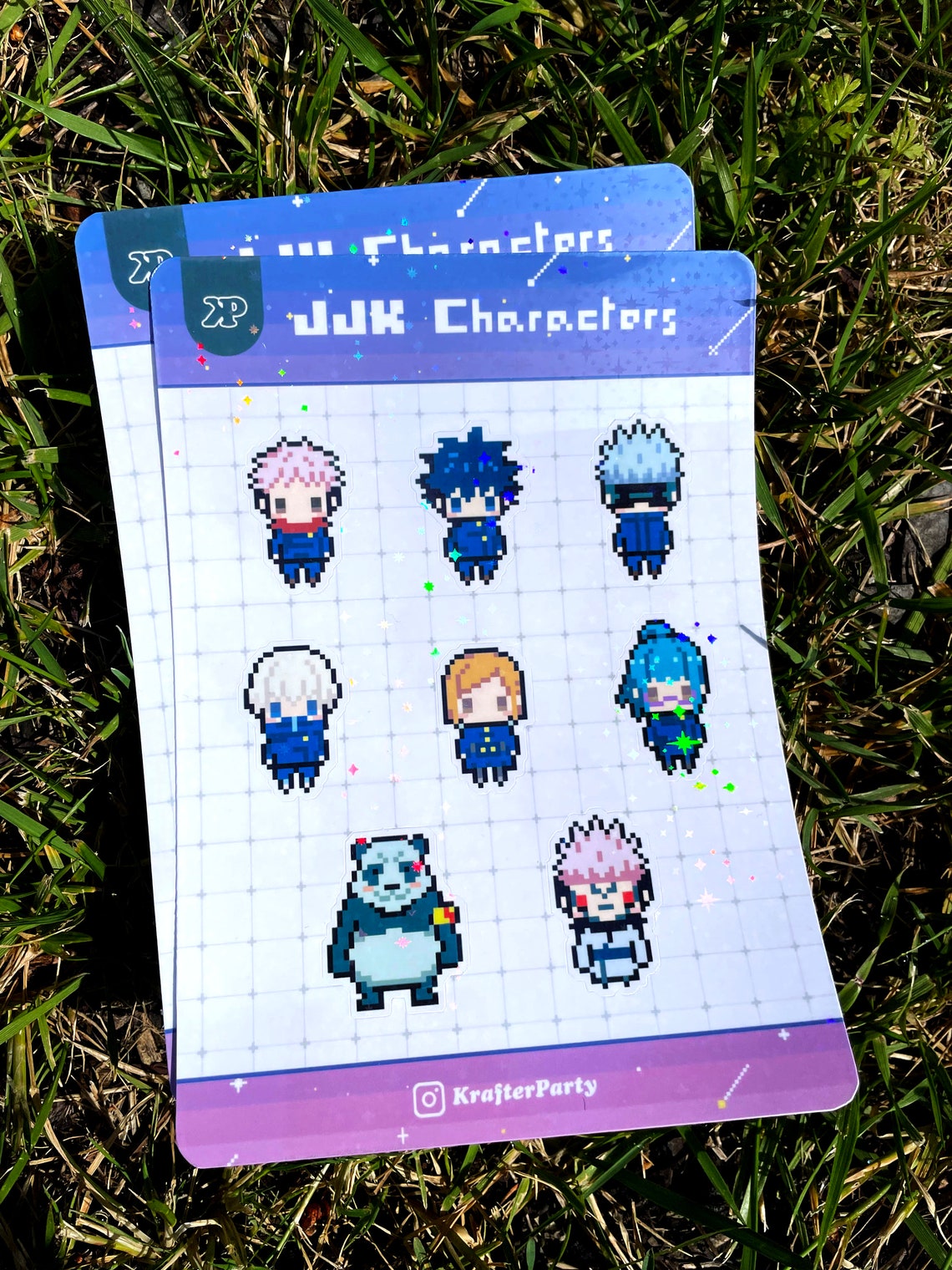 Jujutsu Kaisen Sprite Sticker Sheet for Water Bottles and Laptops 8 ...
