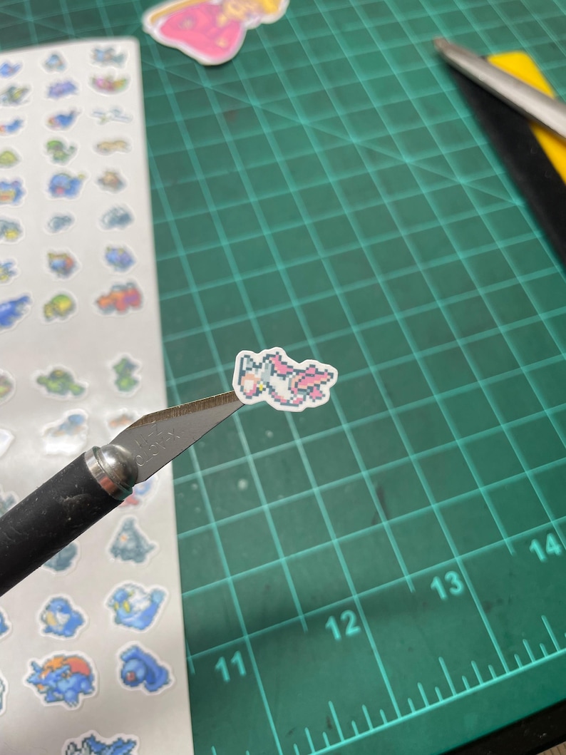 252-386 Hoenn Poke Sprites | Gen 3 Mini Vinyl Stickers - Etsy