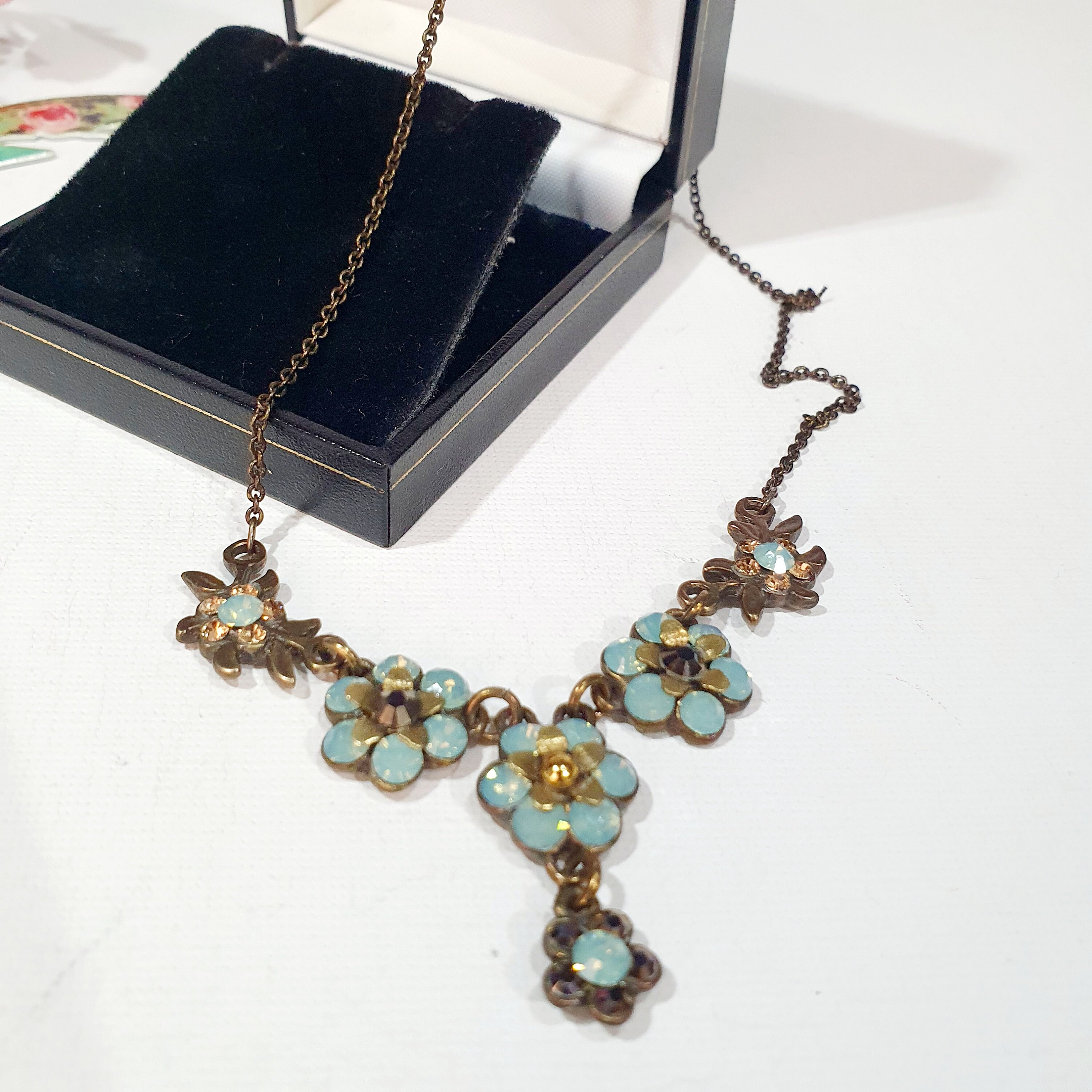 Michal Negrin Necklacevintage Jewelry Bronze Tone - Etsy