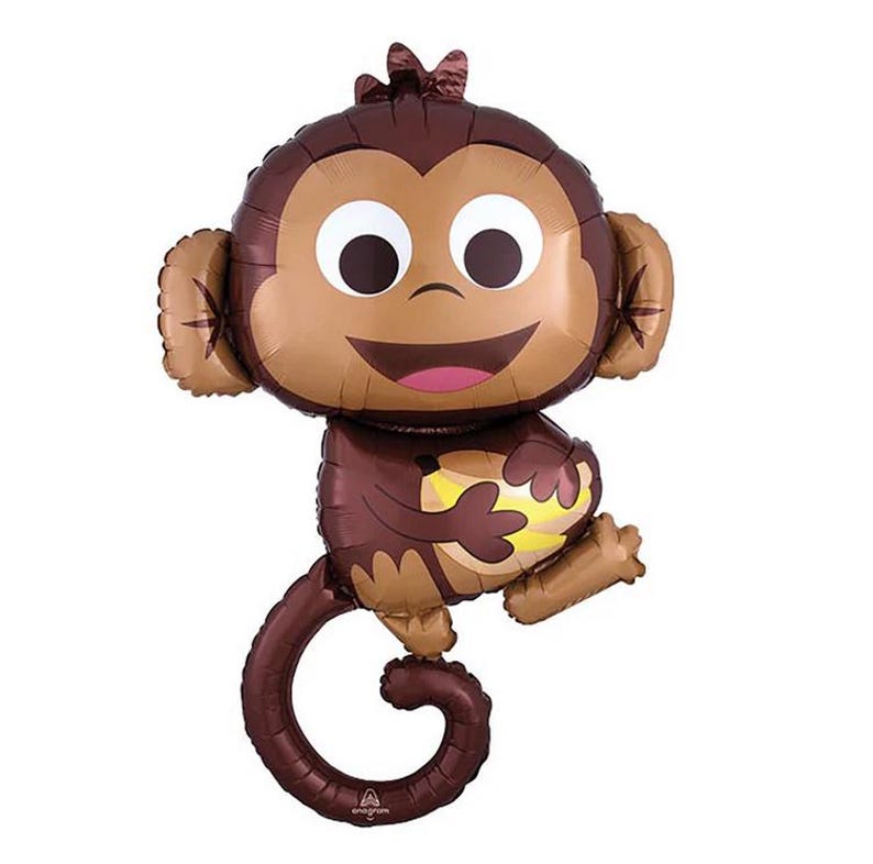 Jungle First Birthday | Number One Balloon Tower | Safari 1st Birthday ...