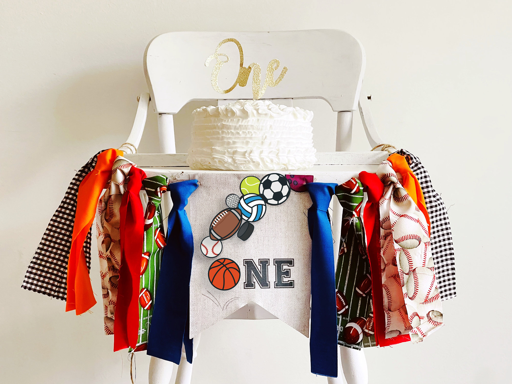 Sports First Birthday Decor Basketball Party Banner - Etsy