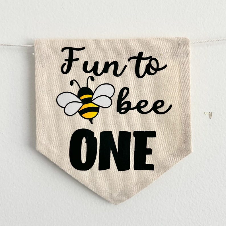 Fun to Bee One 1st Birthday Party Decorations, Bumblebee First Birthday ...
