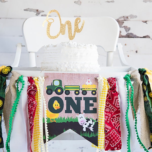 Tractor 1st Birthday - Etsy