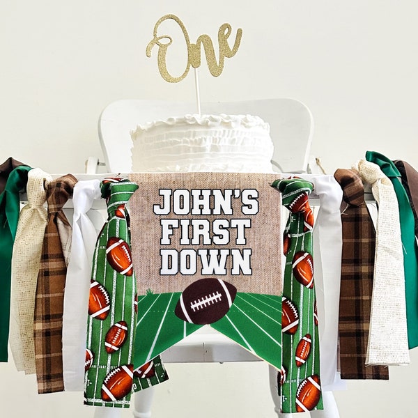 First Down Football Party Decor - Etsy