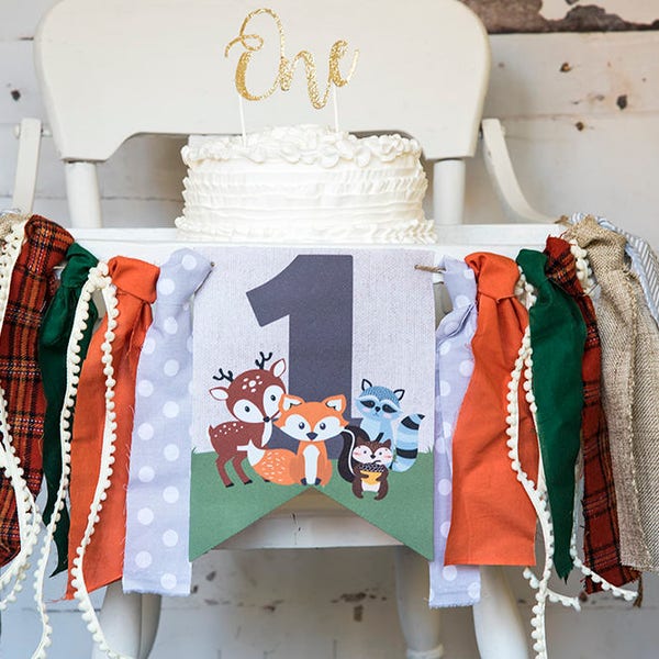 Woodland Banner - Etsy