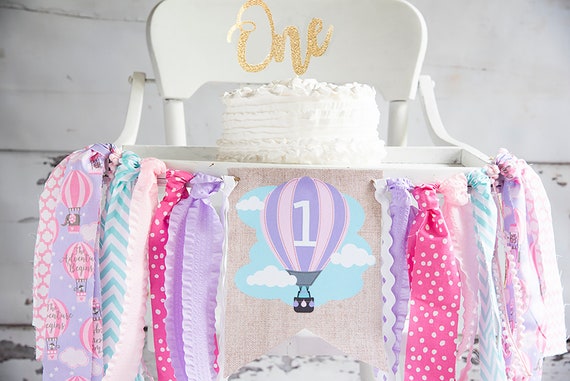 Up up and Away Party Hot Air Balloon Party Decor 1st - Etsy