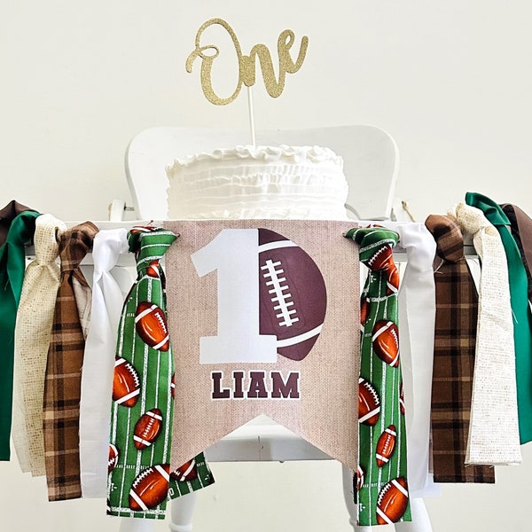 Football First Birthday - Etsy