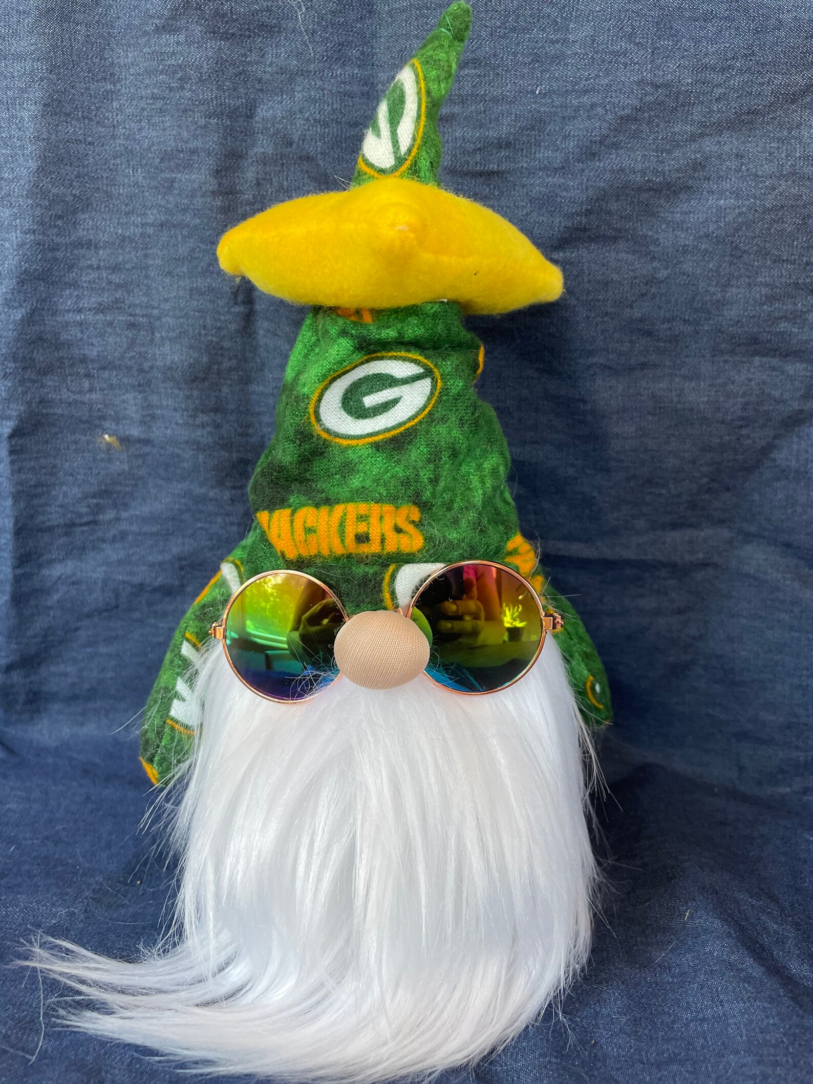 Updated-cheesehead packer Gnome/nisse/tomtesoft Nose - Etsy