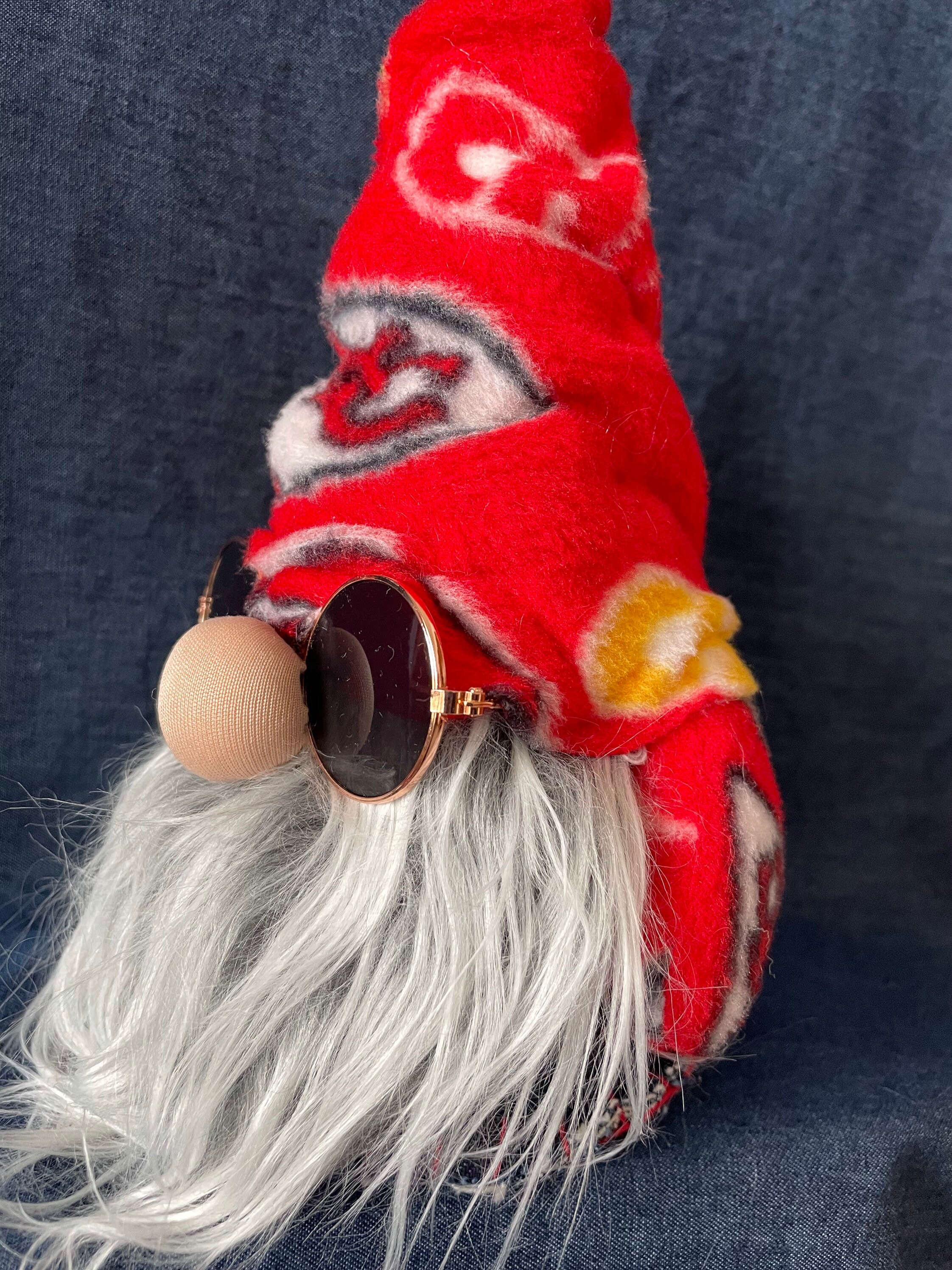 KC Chiefs Magnomes Gnome/nisse /tomte | Etsy