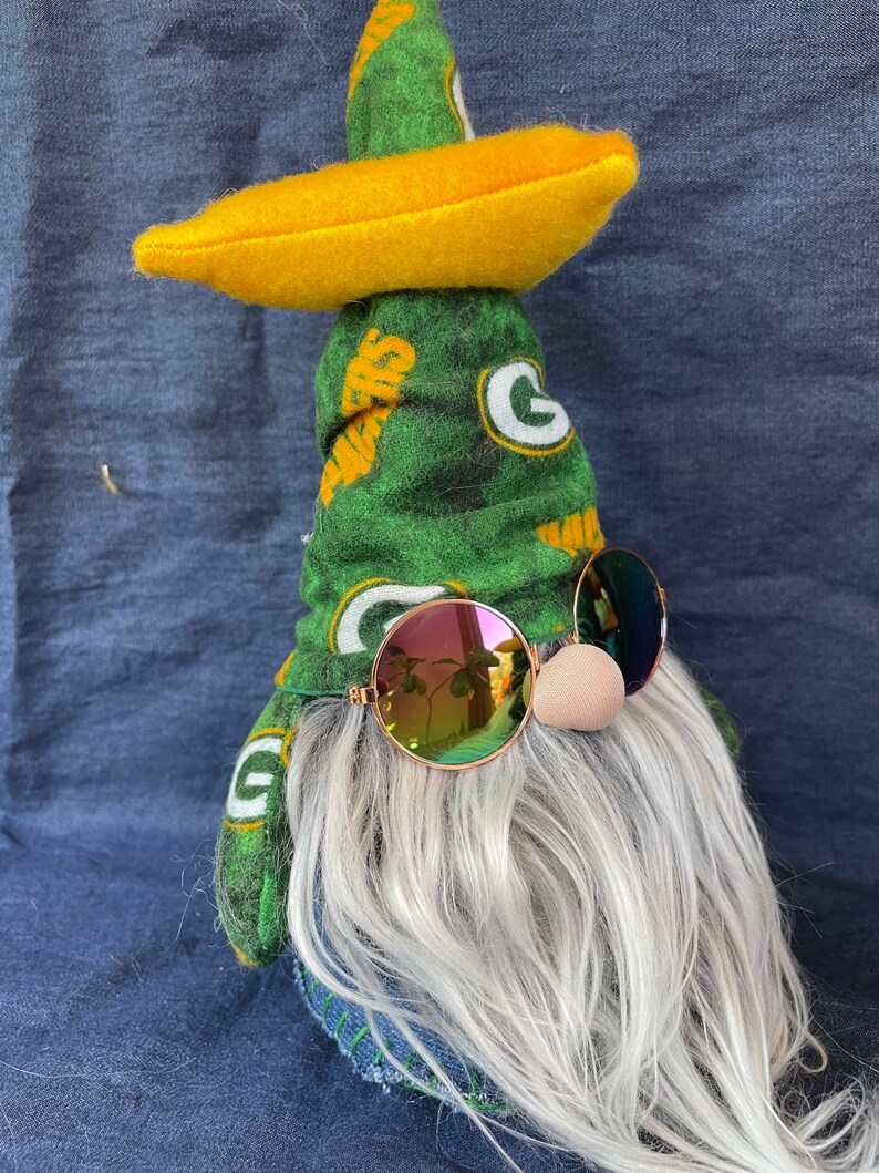 Updated-cheesehead packer Gnome/nisse/tomtesoft Nose - Etsy