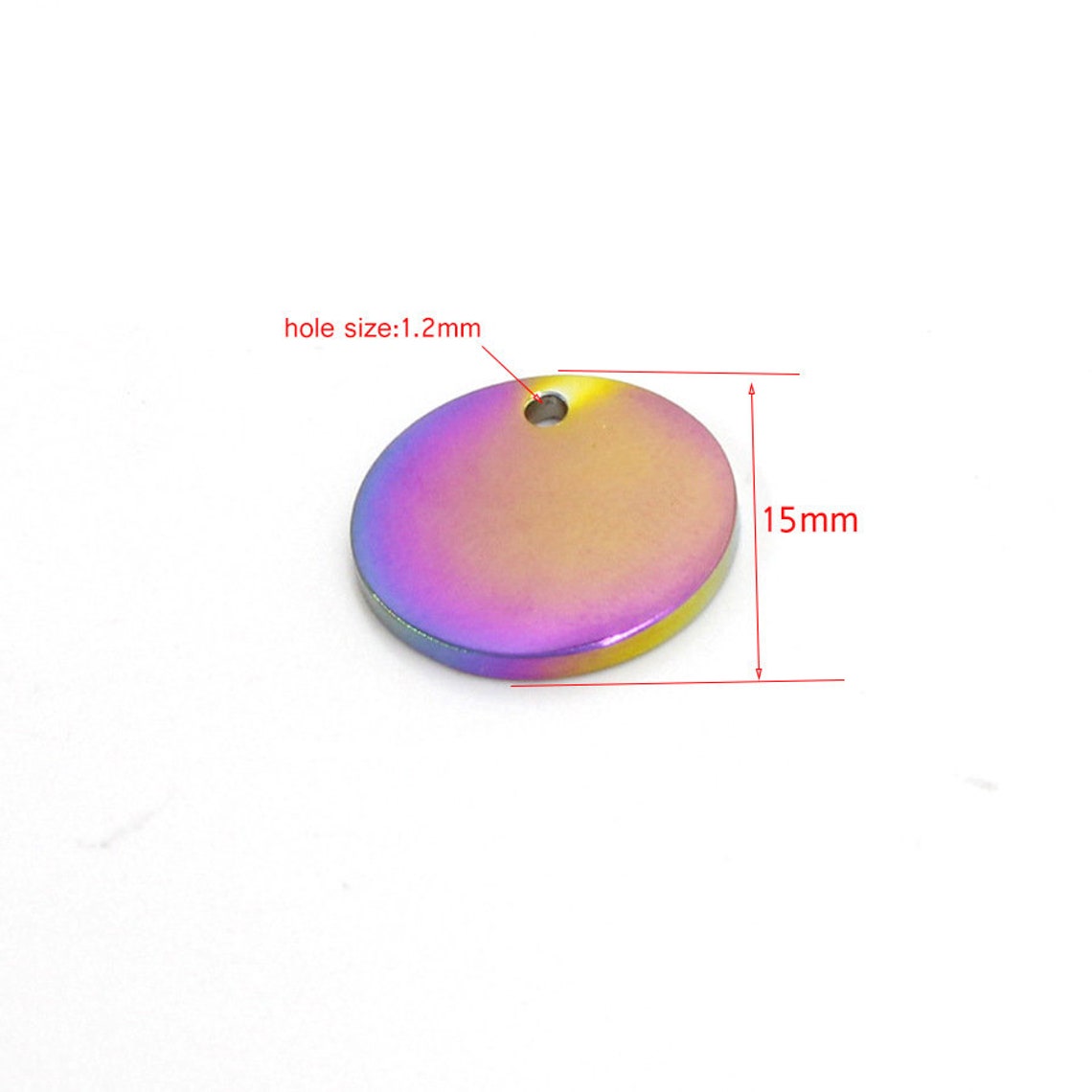 10pcs Stainless Steel Blank Stainless Steel Disc Stainless - Etsy
