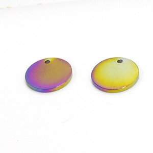 10pcs Stainless Steel Blank Stainless Steel Disc Stainless Steel Disc ...