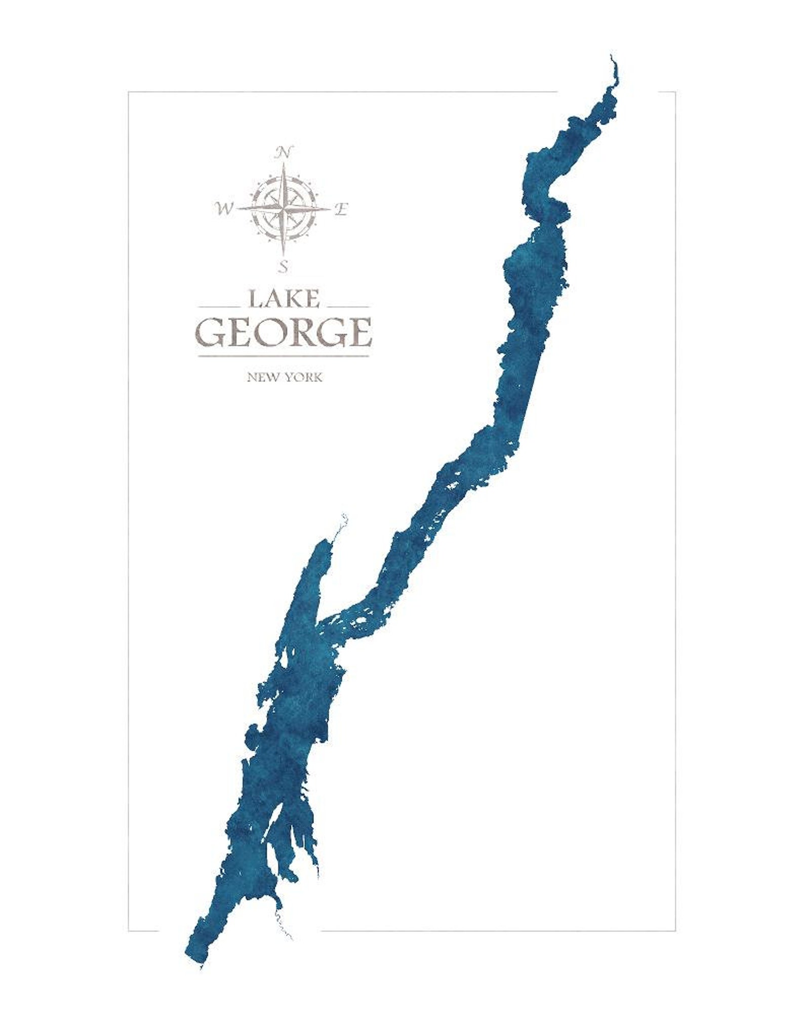 Lake George Print Only - Etsy