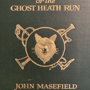 C.1920 2nd Edition Hardcover Reynard the Fox Book by John Masefield With Illustrations & Color ...